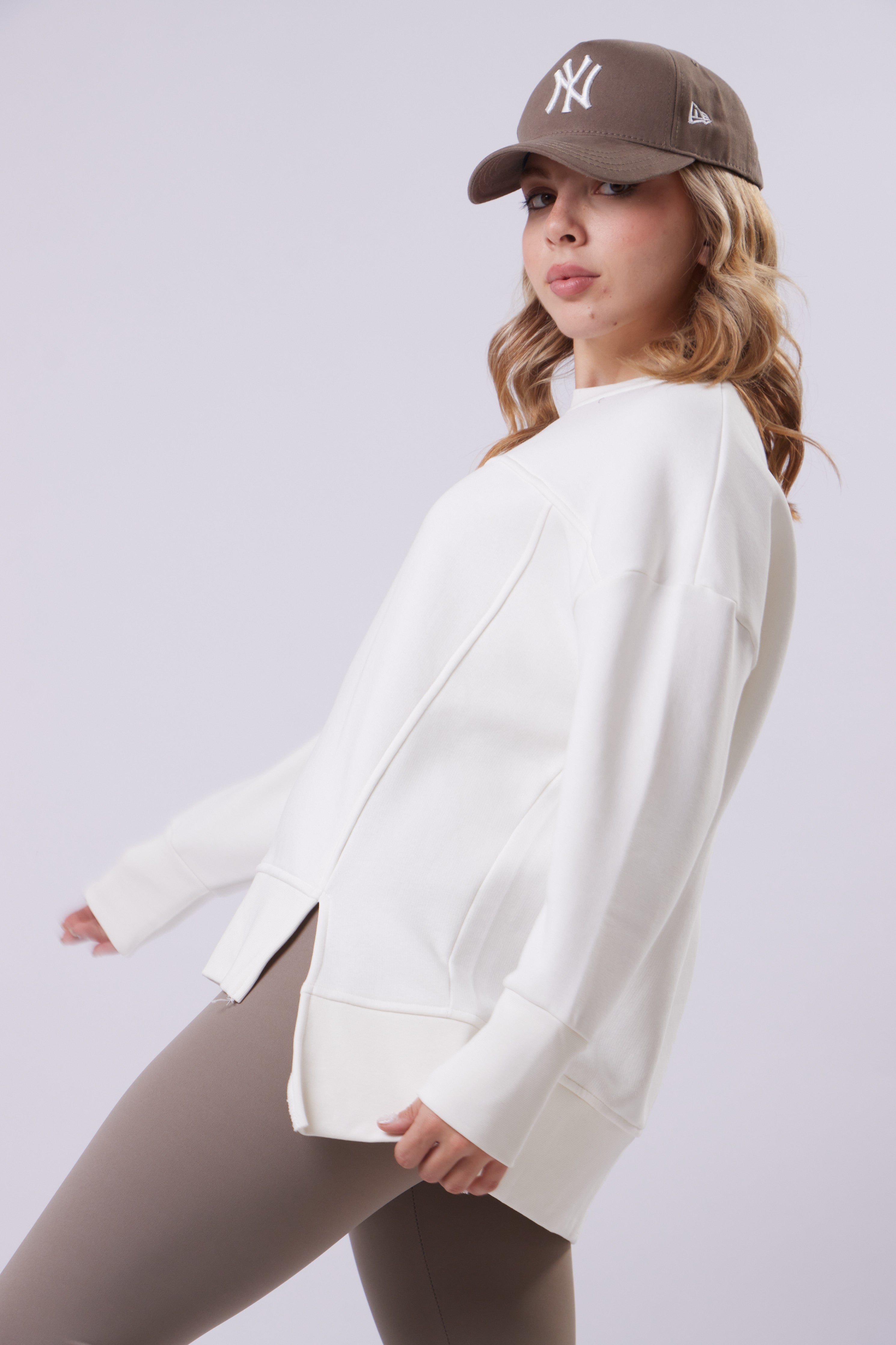Cozy Oversized Fleece Sweater – SHE SHOPS